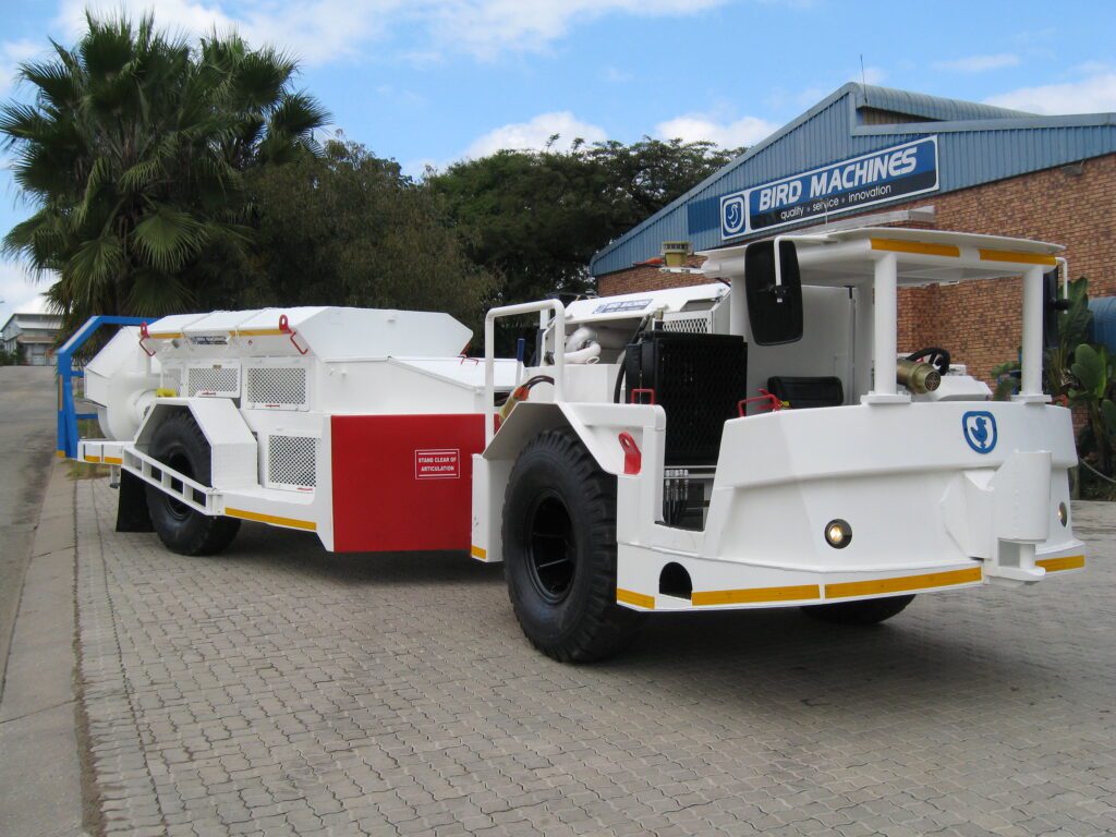 STONE DUSTING MACHINES – BIRD MACHINES